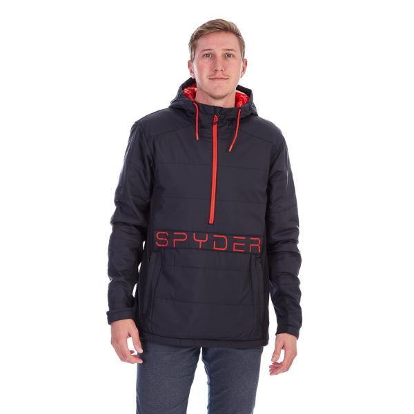 商品名: Spyder メンズ スタンダード フォース アノラック ブラック XL Spyder Men's Standard Force Insulated Anorak Ski Jacket Windbreaker, Black, X-...