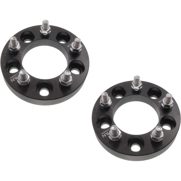 商品名2pc 1"" (25mm) 5x4.75 Wheel Spacers fits Corvette Camaro Fits Pontiac Firebird S10 Blazer S15 Jimmyブランド：Titan Wheel A...