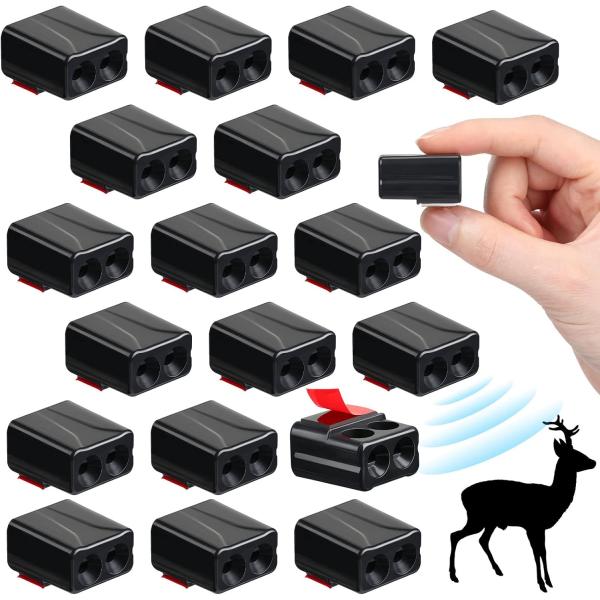 商品名Tallew 18 Pieces Deer Whistles for Car Save a Deer Avoids Collisions Deer Warning Dual Construction Devices Animal Al...