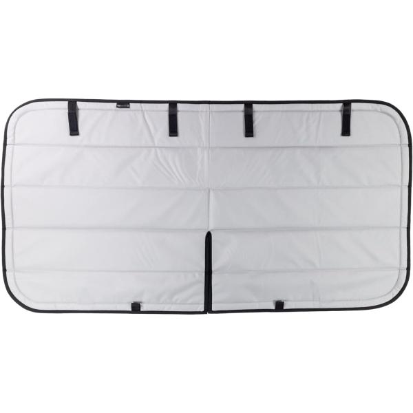 商品名VanEssential RAM Promaster 断熱遮光スライドドアウィンドウカバー ベアメタルウィンドウフレームバン用 2014年から現行モデル用 クールグレーVanEssential Insulated Blackout S...