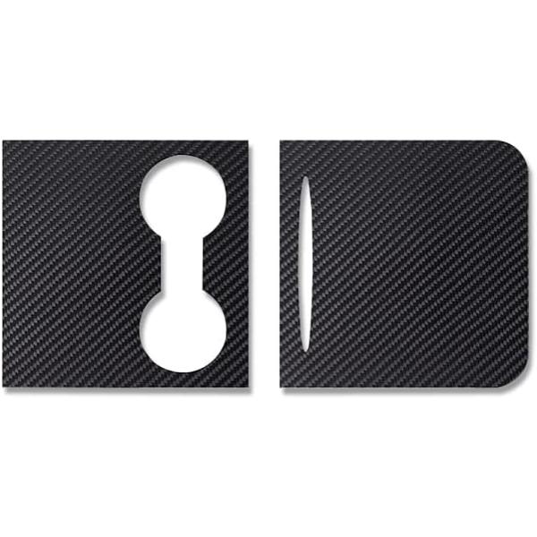 商品名CoolKo 4K Carbon Fiber Armrest Box Control Panel Center Console Trim Decoration Cover - Matte Compatible with Tesla M...