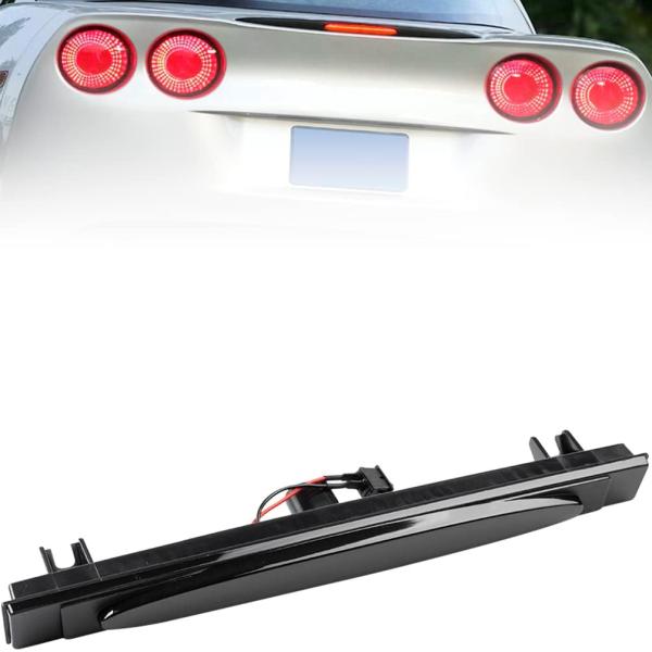 商品名Corvette LED Rear Brake Lights Assemblies for Chevy Corvette C6 2005-2013 Z06 Grand Sport ZR1 427 Smoked Lens 3rd Thi...
