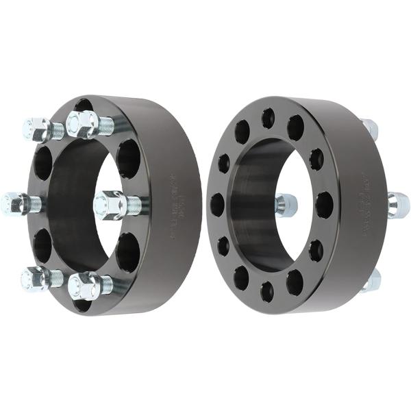 商品名Nemtor ホイールスペーサー 2個 6x5.5 2インチ 108mm ボア 14x1.5 スタッド 6x139.7mm ホイールスペーサー アダプター シボレー、GMC用 - シルバラード、シエラ、アバランチ、タホ、サバーバン用N...