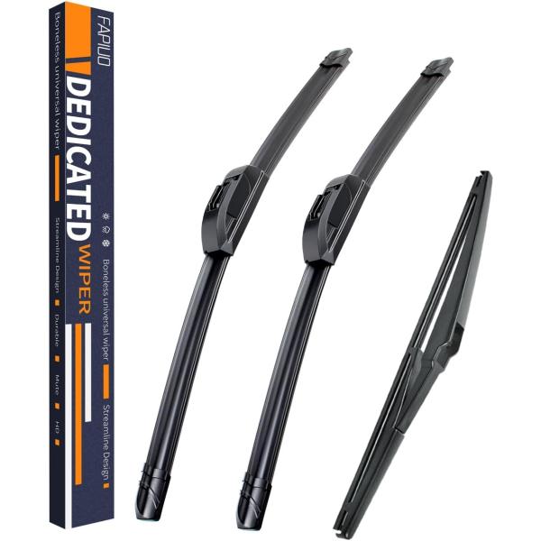 商品名Replacement for Jeep Grand Cherokee 2014-2018 Silent Wipers -FAPIUO Front and Rear Windshield Wipers 22""/21""+11"" F...