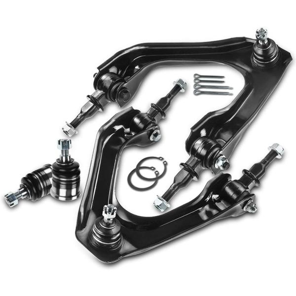 商品名A-Premium 4Pcs Front Upper Control Arms Assembly Lower Ball Joints Compatible with Honda Accord 1990 1991 1992 1993ブラ...
