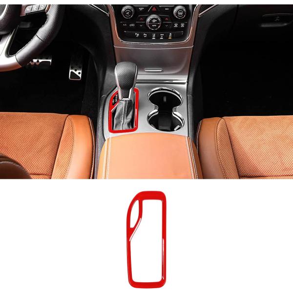 商品名CheroCar for Jeep Grand Cherokee Center Console Gear Shift Panel Trim Cover Interior Accessories Decorative for Jeep ...