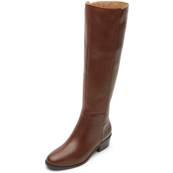 商品名[ロックポート] エバリン トール ブーツ レディース RPI-CI9994M サドル 24.0 cm MRockport Women's Evalyn Tall Boot Fashion, Saddle Leather, 7ブランド...
