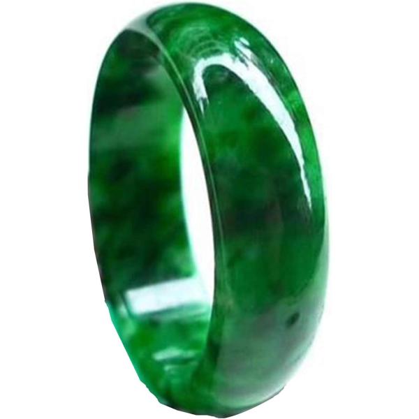 商品名BXSMNH 翡翠リング ビルマ 純正 グリーン フローティング フラワー バンド リング 男女兼用 中国 天然 エメラルド ジェダイト リング ジュエリー (カラー : ビルマ グリーン ジェイド、サイズ : 11)BXSMNH J...