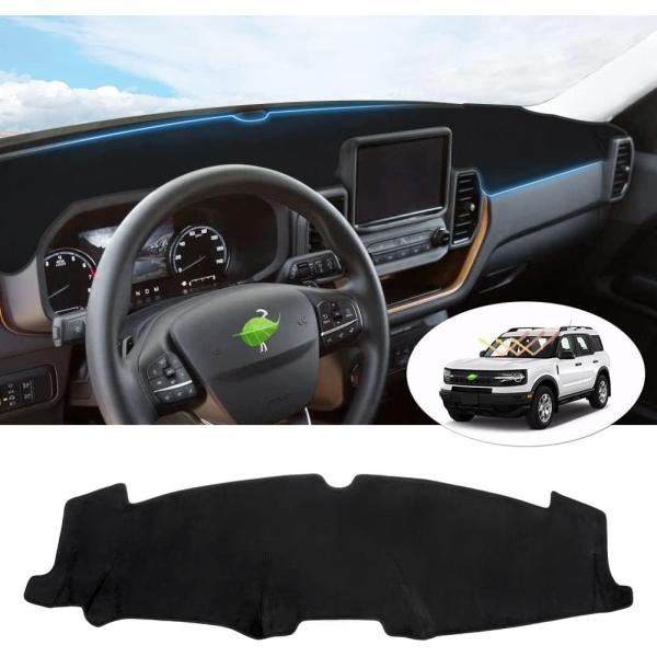 商品名Cartist Custom Fit for Suede Dashboard Cover Ford Bronco Sport 2021 2022 2023 Accessories Dash Board Mat Non-Slip Das...