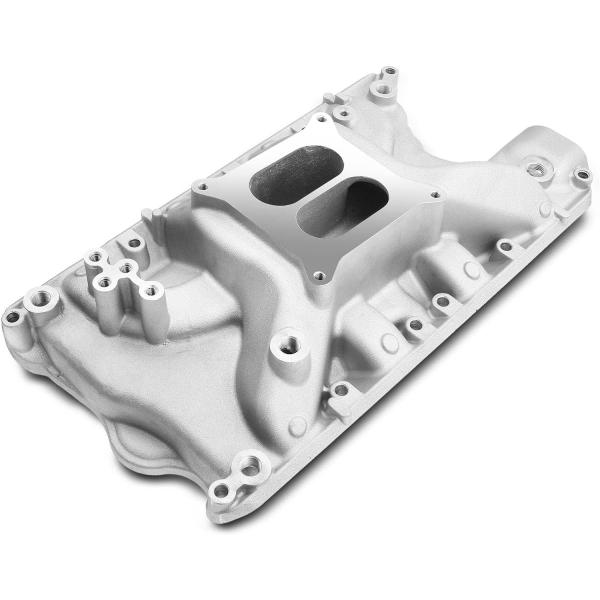 商品名A-Premium デュアルプレーンインテークマニホールド フォード スモールブロック ウィンザー V8 5.8L 351W フォードマスタング、LTD、リンカーンマークVI、マーキュリークーガー、マーキス、アイドル-6800RPMレ...