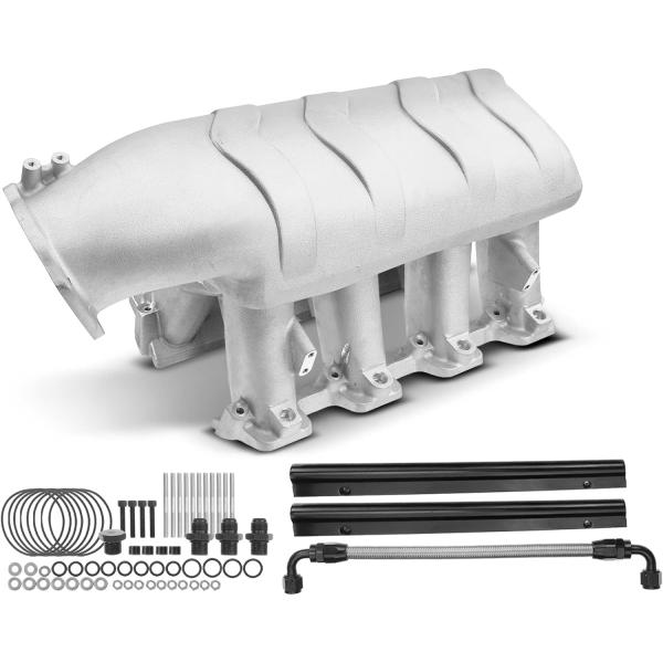 商品名A-Premium インテークマニホールド 交換用 GM LS1 LS2 LS6 HI-RAM EFI用A-Premium Aluminum Intake Manifold fit Chevy GM LS3 L92 V8 6.2L E...