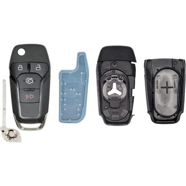 商品名StandardAutoPart スマートキーリモートキーレスエントリー Ford Fusion 2013 2014 2015 2016 Explorer 164-R7986 R7986 7986 N5F-A08TAAに対応 (シェル...