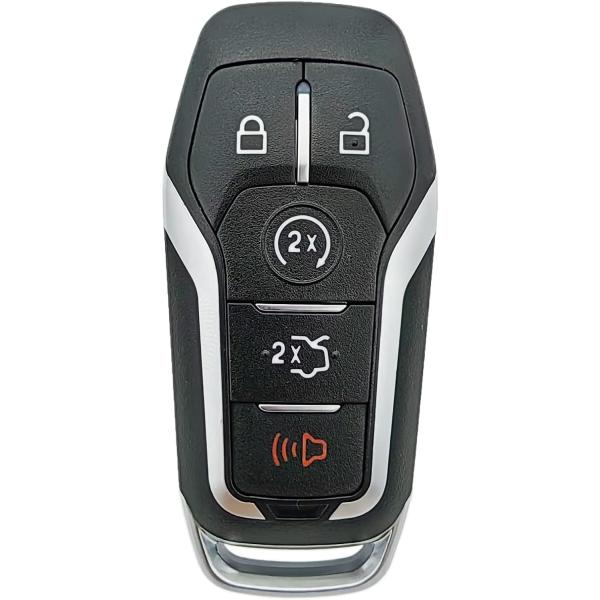 商品名Guibuhuse 交換用スマートリモートキーフォブケース Ford Fusion F-150/F250 2015 2016 2017 Edge Explorer Mustang Lincoln MKZ MKC キーレスエントリーキー...