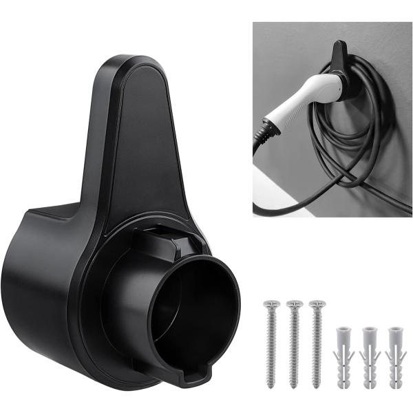 商品名Pecihiko EV Charger Holder, Electric Vehicle Charger Wall Hook Cable Holder Plug Holster for SAE J1772 EVSE Electric ...