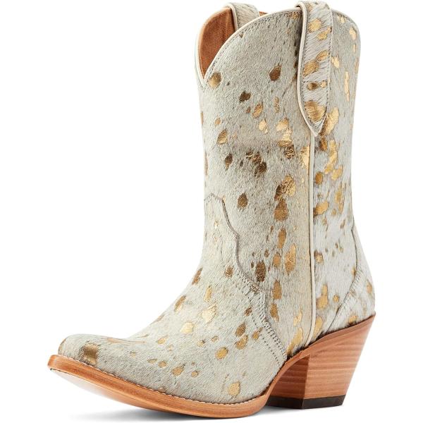 商品名Ariat Womens Bandida Western Boot White Metallic Hair On 7.5ブランド：ARIAT商品サイズ：7.5高さ：12.5 cm横幅：32.7 cm奥行：41.8 cm重量：7465 ...