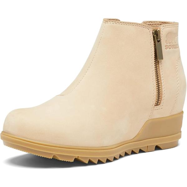 商品名Sorel Women's Evie Zip Leather Boot - Canoe, Laurel Leaf - Size 9ブランド：Sorel商品サイズ：9高さ：12.5 cm横幅：29.8 cm奥行：31.1 cm重量：55...