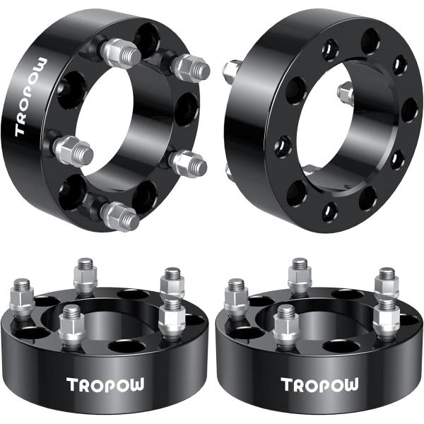 商品名5x5.5 ホイールスペーサー 1994-2001 Ram 1500 2インチハブセントリック 1/2インチx20スタッドハブボア 108mm Ram 1500、F150 F100 E100 E150 CJ3 CJ5 CJ6 CJ7 ...