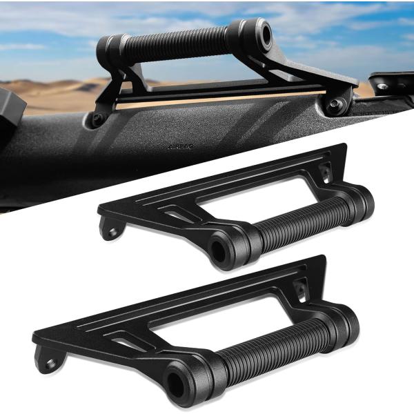 商品名Seven Sparta アルミニウム合金 ロールバー グラブハンドル 2個パック フォード ブロンコ 2021年以降 フロントシート 2/4ドア グリップハンドル フォード ブロンコ インテリアアクセサリー (リアシートとブロンコス...