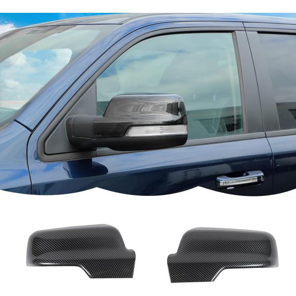 商品名RT-TCZ Carbon Fiber Rearview Mirror Cover Trim Shell Kit Car Rear View Side Mirror Exterior Decoration Accessories fo...