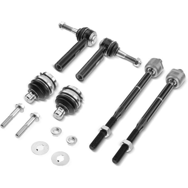 商品名A-Premium インナーアウタータイロッドエンド フロントロワーボールジョイント 6個 Jeep Compass Patriot 2007-2017 Dodge Caliber 2007-2012に対応A-Premium Set ...