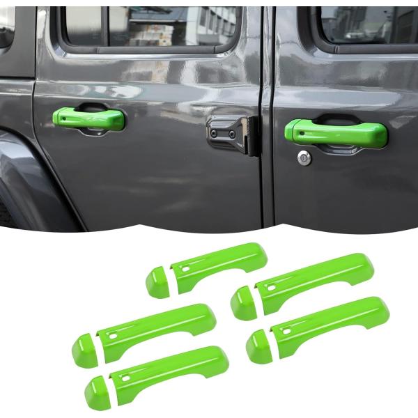 商品名RT-TCZ Door Handle Trim Cover Tailgate Handle Cover Exterior Decoration Accessories for Jeep Wrangler JL JLU 2018-202...