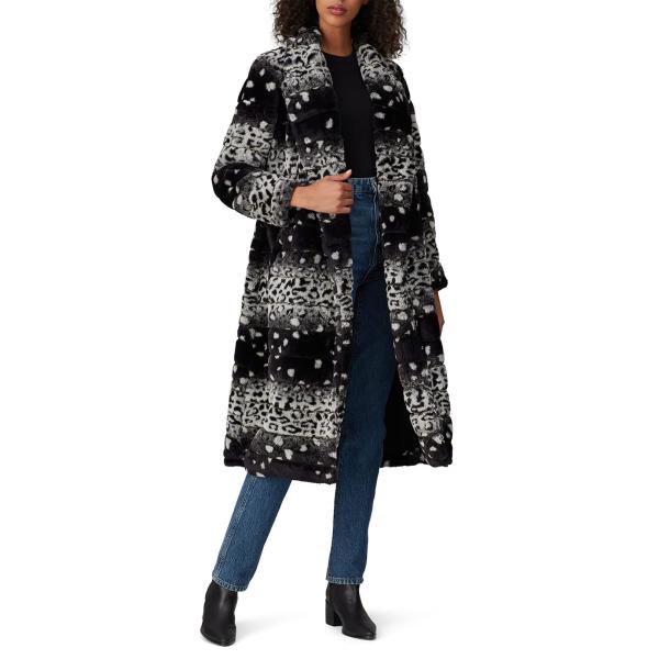 商品名:  Hutch Rent the Runway Pre-Loved Kat Faux Fur Coat, Black, Smallブランド: Hutch商品サイズ: Small高さ: 39cm横幅: 38cm奥行: 17cm重量: ...