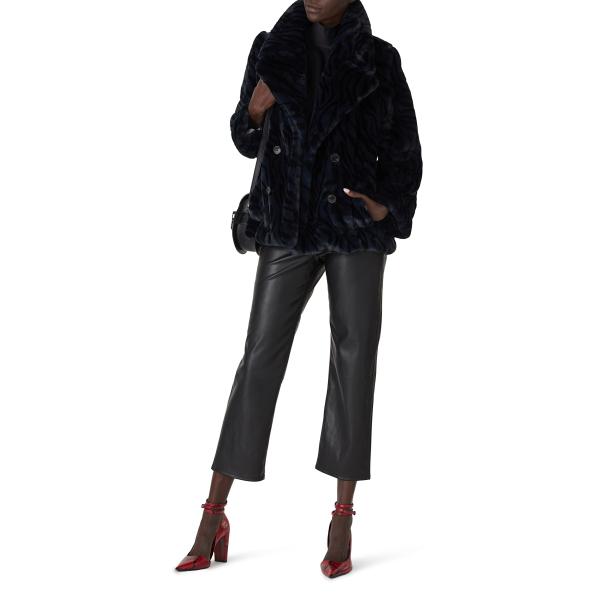 商品名:  Zadig &amp; Voltaire Rent the Runway Pre-Loved Miller Faux Fur Jacket, Blue, Mediumブランド: Zadig &amp; Voltaire商品サイズ...