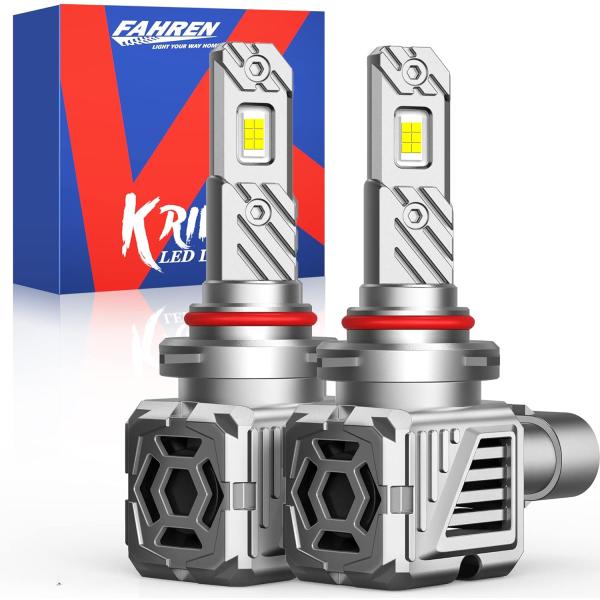 商品名Fahren 2023 Upgraded 9005 LED Headlight Bulbs, 120W 22000LM 600% Brighter, 9005/HB3 Headlight Bulbs, 6500K Cool White...
