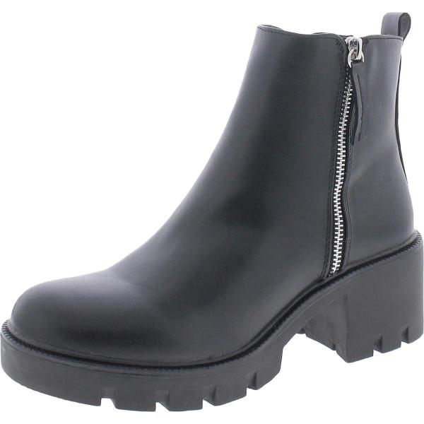 商品名Steve Madden レディース 確信 ジッパー アンクルブーティ, ブラック, 11Steve Madden Womens Convinced Lug Sole Ankle Booties, Black, 11 USブランド：S...