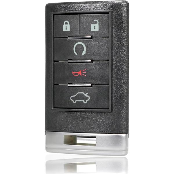 商品名TOP-VIGOR 315MHz OUC 6000066 Keyless Entry Remote Car Key Fob - Compatible with Cadillac CTS 2008-2013, Cadillac DTS ...