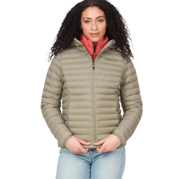 商品名:  MARMOT Women's Echo Featherless Hoody - Lightweight, Down-Alternative Hooded Insulated Jacket, Vetiver, Mediumブランド...