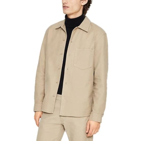 商品名:  Club Monaco Men's Moleskin Shirt Jacket, Light Khaki, Smallブランド: Club Monaco商品サイズ: Small高さ: 34cm横幅: 31cm奥行: 4cm重量:...