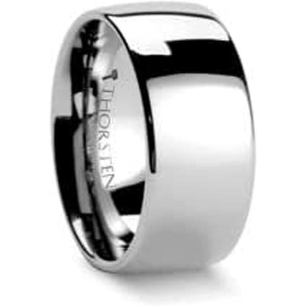 商品名Thorsten Dominus メンズ ドーム型 炭化タングステン 結婚指輪, タングステン, 宝石なしThorsten Dominus | Tungsten Rings for Men | Carbide | Comfort Fi...