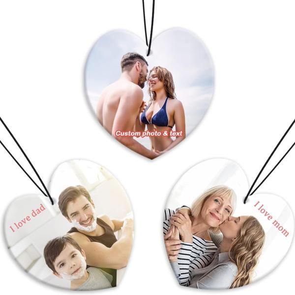 商品名Custom Air Freshener for Car - Personalized Double Sided Colorful Picture Car Scents Air Freshener, Smell Air Freshen...