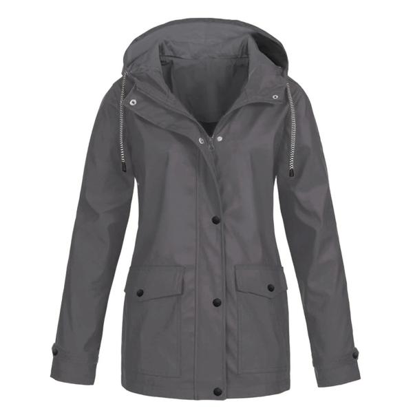 商品名:  Womens Rain Jackets,Plus Size Waterproof Lightweight Adjustable Windproof Raincoat, Active Outdoor Hooded Windbrea...
