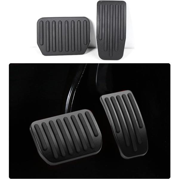 商品名YJMOTOR Tesla Model 3 Y用 滑り止めフットペダルパッド(ブラック)YJMOTOR Fit for Tesla Model 3 and Y Non-Slip Foot Pedals Pads,Aluminum Pe...