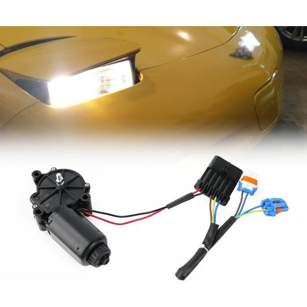 商品名PACEWALKER 左運転席側ヘッドライトヘッドランプモーター シボレー コルベット C5 2000-2004 交換用 10351401 16530235 49129PACEWALKER Left Driver Side Headl...