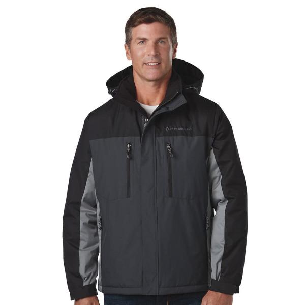 商品名:  Free Country Men's FreeCycle〓 Trifecta Mid Weight Jacket Charcoal XLブランド: Free Country商品サイズ: X-Large高さ: 3cm横幅: 12c...