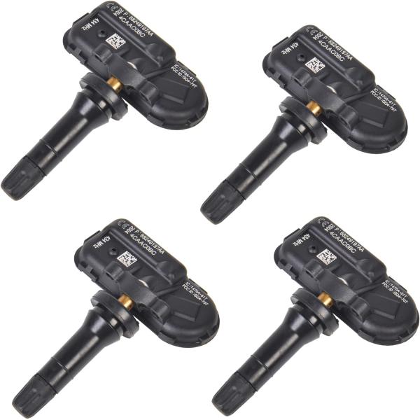 商品名TPMSセンサー タイヤ空気圧センサー 交換用センサー 434MHz 2014-2018 Jeep Cherokee Dodge Ram 1500 2500 3500 68249197AA 68239720AA 4個パックTPMS S...