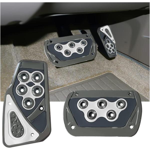 商品名2PCS Nonslip Car Pedal Pads, Automatic Transmission Brake and Accelerator Pedal Covers, No Drilling Vehicle Foot Trea...
