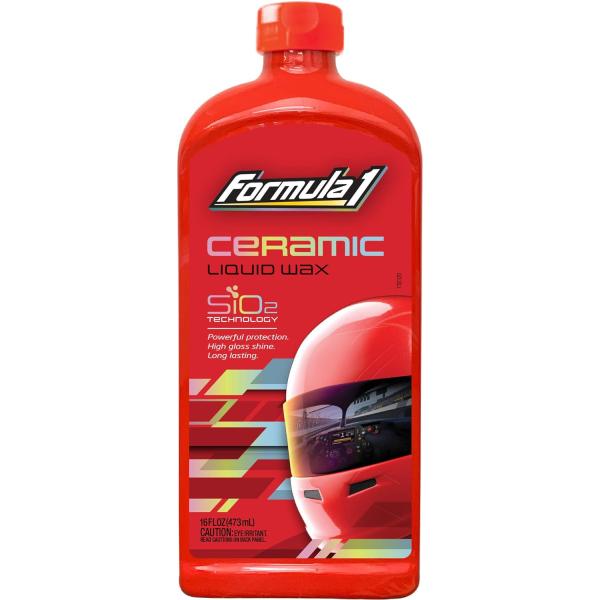 商品名Formula 1 Ceramic Liquid Wax 16 oz - Ultimate Shine and Protection for Your Car - Long-Lasting Hydrophobic Finish - E...