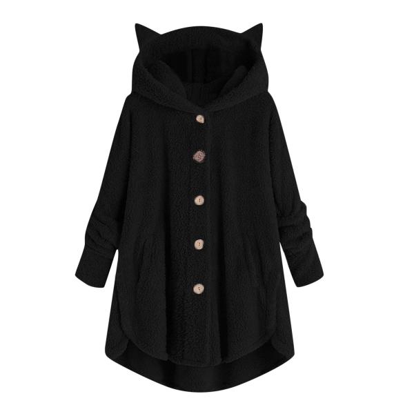 商品名:  TARIENDY Women Oversized Sherpa Hoodie Fuzzy Fleece Jacket Button Down Plus Size Coats Cute Hooded Spring Winter O...