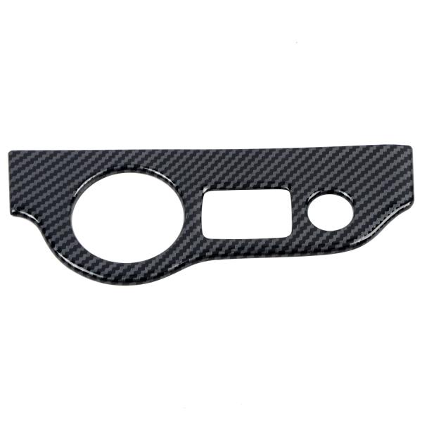 商品名HIGH FLYING for Chrysler 300 2011-2023 Car Interior Accessories Headlight Switch Button Cover ABS Carbon Style 1pc (O...