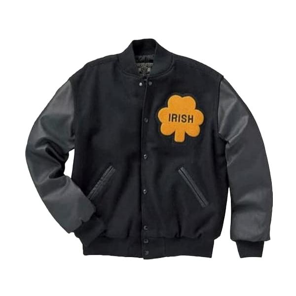 商品名:  Rudy NOTRE DAME Jacket | Fighting Irish Varsity Bomber Jacket (as1, alpha, xx_l, regular, regular)ブランド: The Leathe...