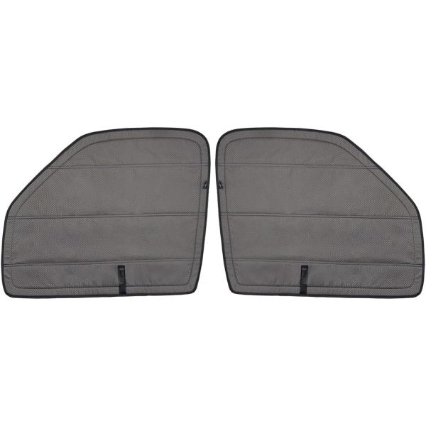 商品名VANNCAMP 断熱遮光フロントドアウィンドウカバー (ペア) エコノラインバン用 ウィンドウサンシェードVANNCAMP Insulated Blackout Front Door Window Covers (Pair) for...