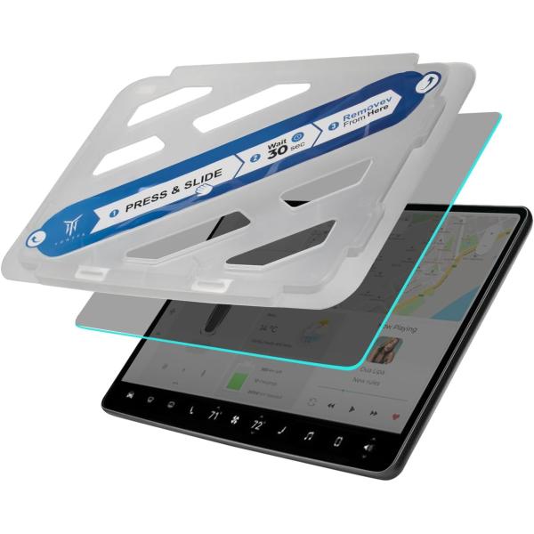 商品名BASENOR Tesla Model Y Model 3 Screen Protector Automatic Alignment Tempered Glass Center Control Navigation Touchscre...