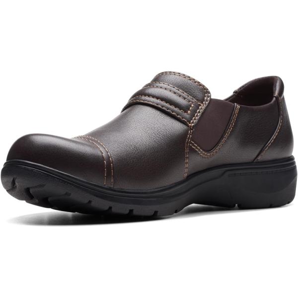 商品名Clarks Women's Carleigh Pearl Loafer, Dark Brown Leather, 9ブランド：Clarks商品サイズ：9高さ：11.4 cm横幅：21.3 cm奥行：31 cm重量：5536 g商品番...