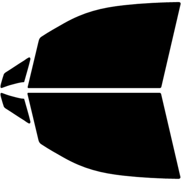 商品名Trueline Automotive Precut Window Tint Kit Compatible with Honda Pilot 2016-2022 - Customizable Front Sides - Front C...