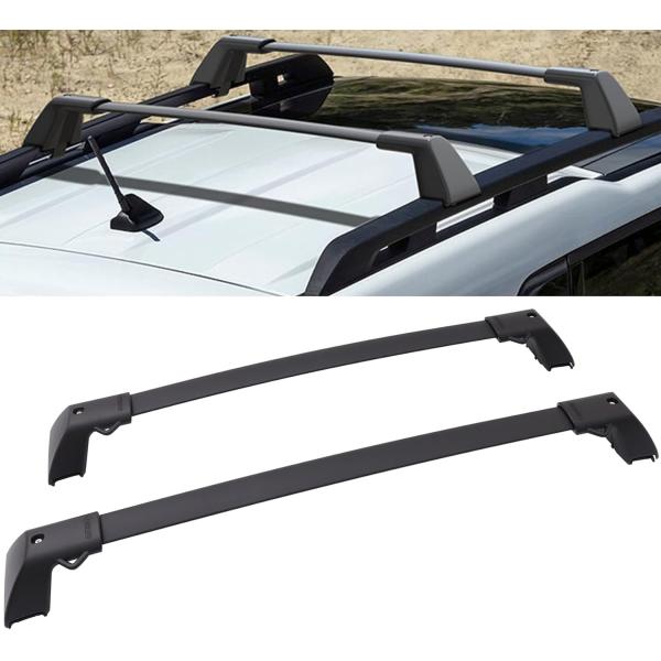 商品名MotorFansClub 250ポンド ルーフラック クロスバー フォードブロンコスポーツ ファーストエディション 2021 アウター バンクス 2022 2023 Badlands 2021 2022 2023 オフロードバージョ...