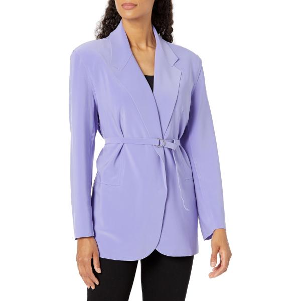 商品名:  NORMA KAMALI Women's Oversized Single Breasted Jacket, Lilac, Mediumブランド: Norma Kamali商品サイズ: Medium高さ: 52cm横幅: 38c...